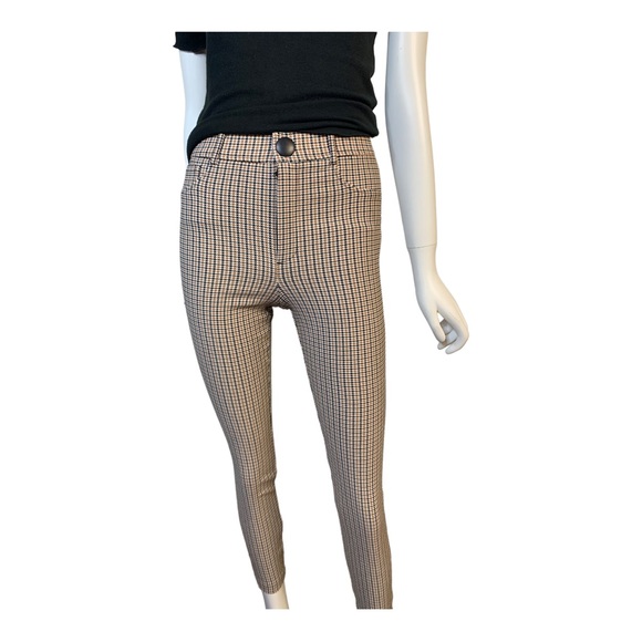 Zara | Pants & Jumpsuits | Zara Houndstooth Pattern Pants | Poshmark